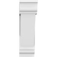 3"W x 12"D x 12"H Standard Traditional Architectural Grade PVC Bracket ...