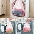 Large Laundry Bag Washing Mesh Net Drawstring Underwear Hot HeavyDuty ...