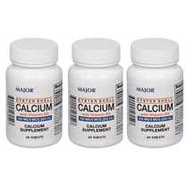 Generic Oyster Shell Calcium 500mg & Vitamin D 200 IU Supplements (Pack ...