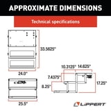 Lippert Components 3726892 Electric Step (Step 40 Series Double with ...