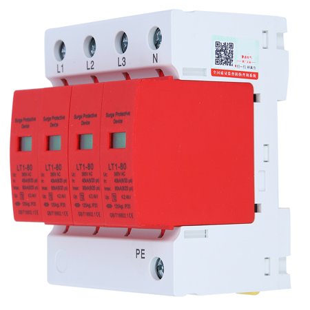 Red Surge Protection Module 4P LT1-80 Flame Retardant Low Voltage ...