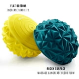 Yes4All Rocky Balance Pods and Balance Disc Set – Sensory Balance Pods ...