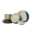 Yellowstone Kayce 12-Piece Reactive Ceramic Dinnerware Set - Walmart.com