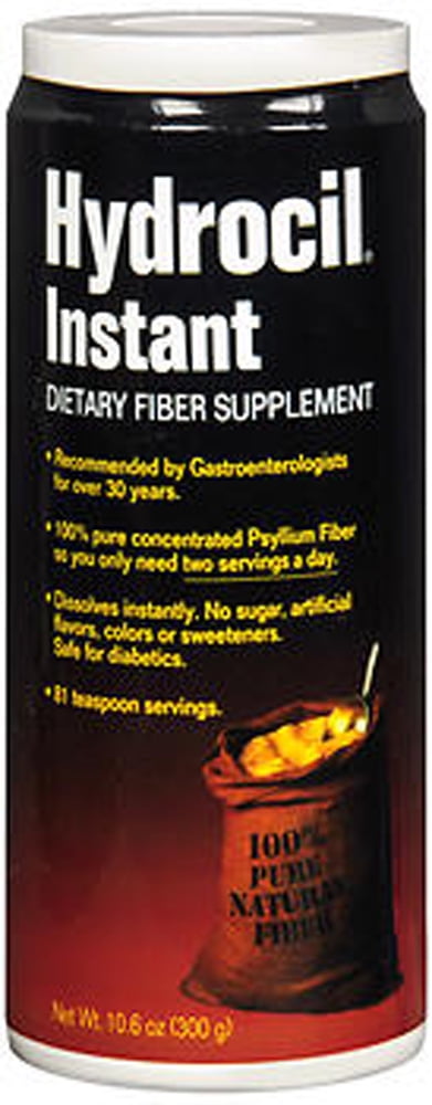 Hydrocil Instant Dietary Fiber Supplement 10.6 oz - Walmart.com