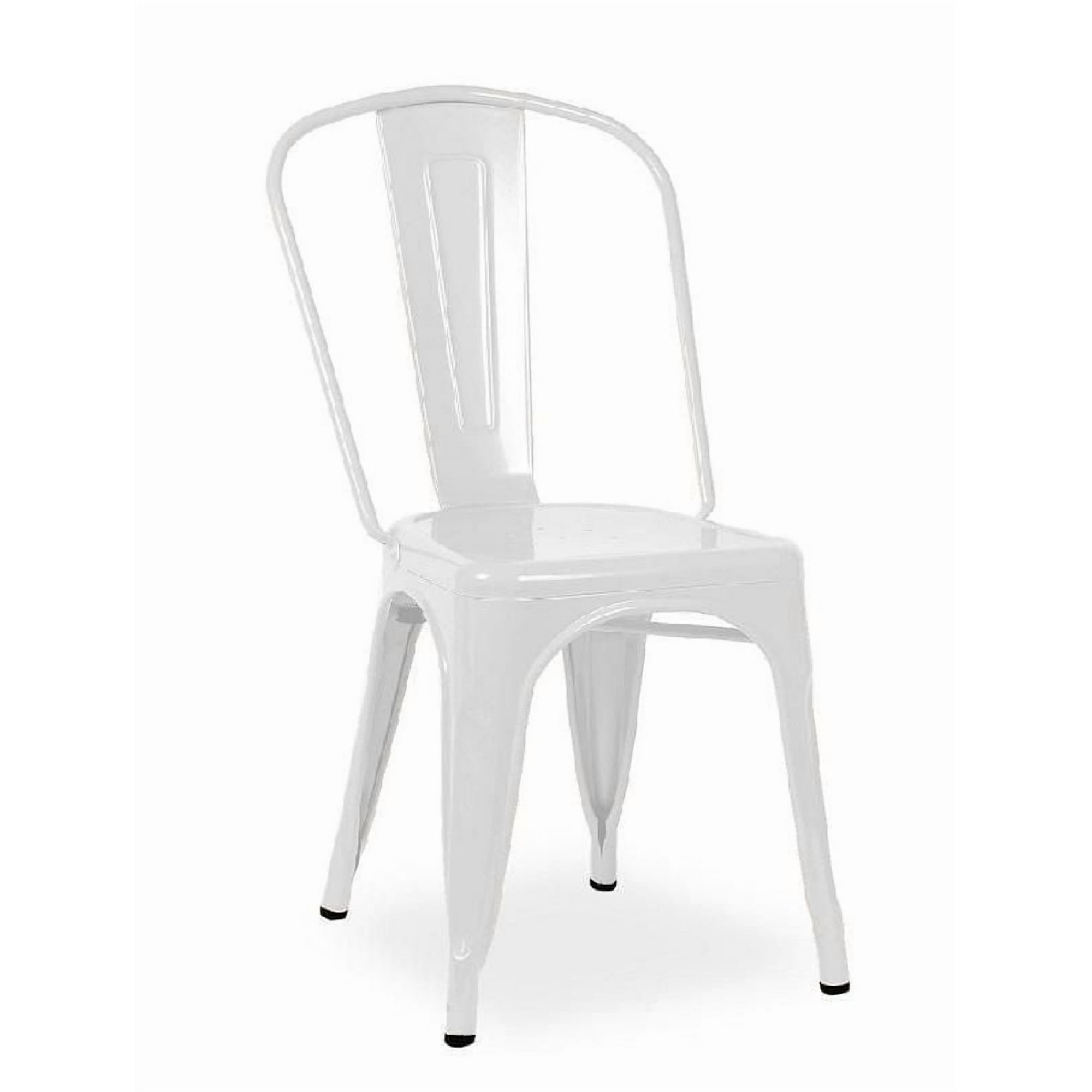 Click here for Plata Décor Import Inc Tolix Armless Chair In Whit... prices