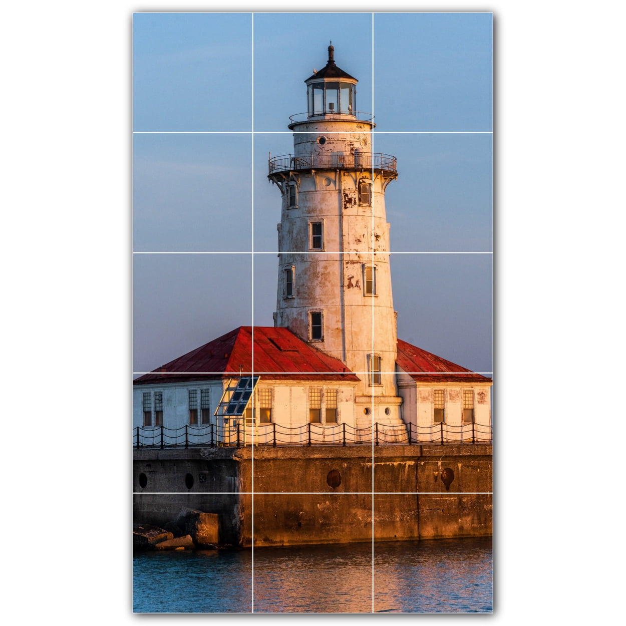Picture-Tiles.com: Lighthouse Ceramic Tile Wall Mural WAL500843-35S. 12 ...