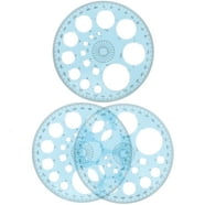 MOQIN Geometry Set, 4Pack, Triangle Ruler Four-Piece Set Aluminum Alloy ...