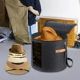 Felt Hat Container Hat Organizer with Hanging Strap Portable ...