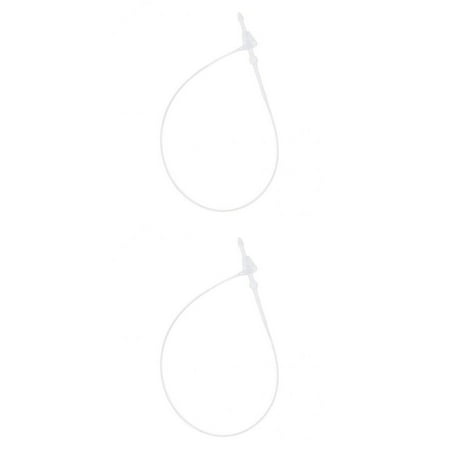 5'' 3'' Pin Security Loop, Tag Fastener 1000-Pieces White Paper Price ...