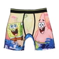 Spongebob Squarepants Spongebob & Patrick Men's Boxer Briefs-Medium ...