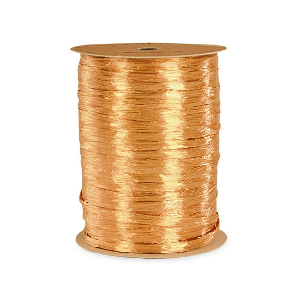 Pearlized Gold gift packaging Raffia Ribbon - Walmart.com