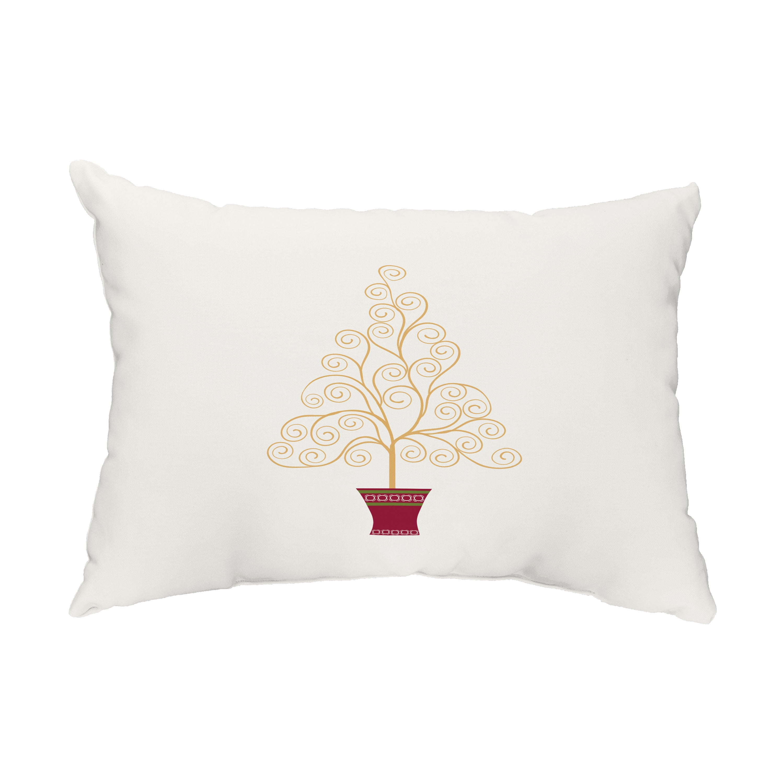 Simply Daisy, 14" x 20" Filigree Tree Off White Decorative Christmas ...