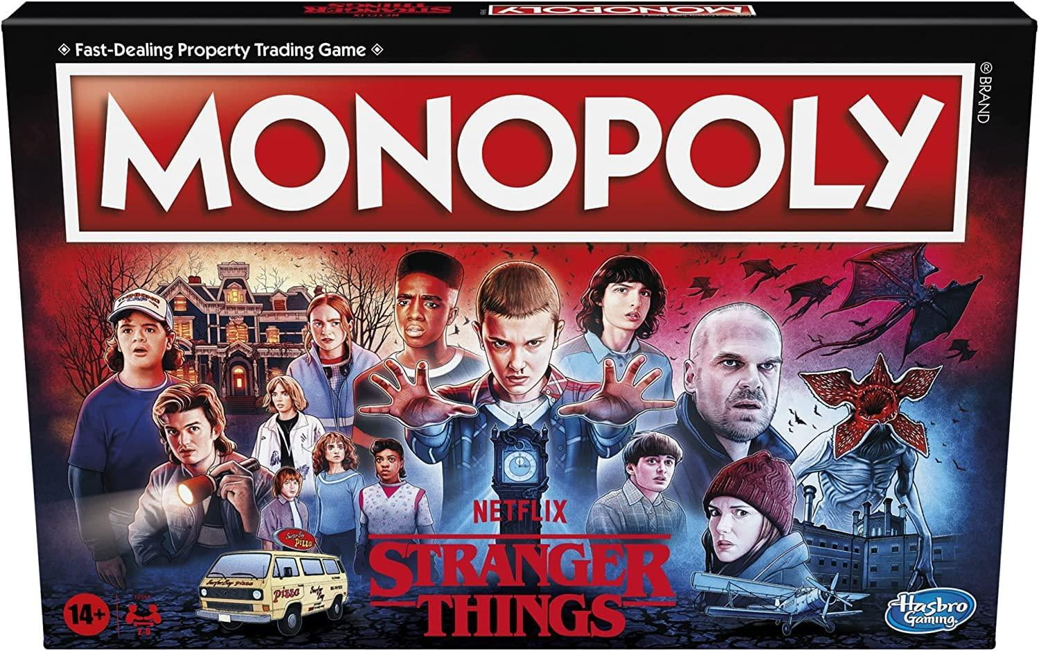 Monopoly: Netflix Stranger Things Edition - Juego de Mesa para Adultos ...