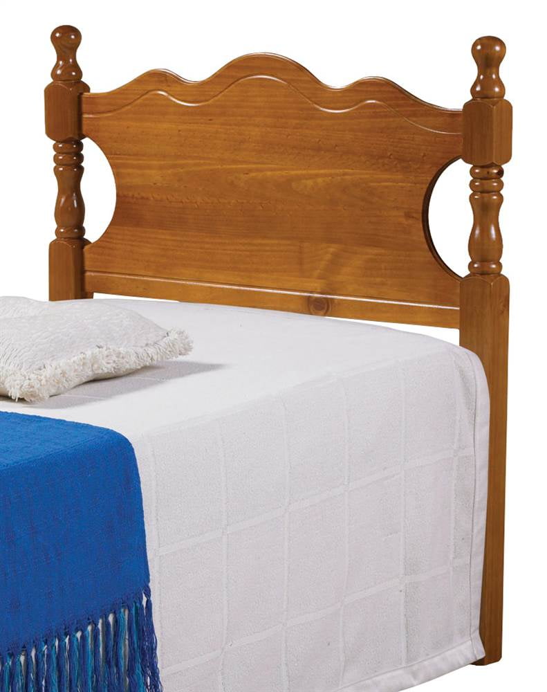 Twin Panel Poster Headboard in Honey Finish - Walmart.com