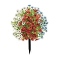 70 fork Encrypted Independence Day Artificial Flower Ground Plug, Red ...