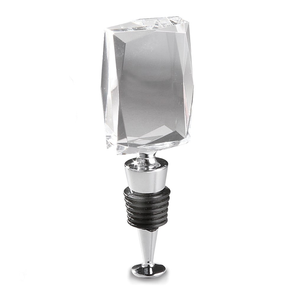FB Jewels Optical Crystal Vertical Rectangular Wine Stopper - Walmart.com