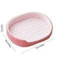 Leodye 1PCS Summer Cooling Pet Mattress Soft Removable Home Indoor ...