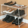 Closetmaid Stackable Shelves Organizer, Multi-Purpose Closet Hang Wire ...