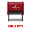 Trodat Interlocking Stack Stamp, EMAILED, FAXED, RECEIVED, 1.81" x 0.63 ...