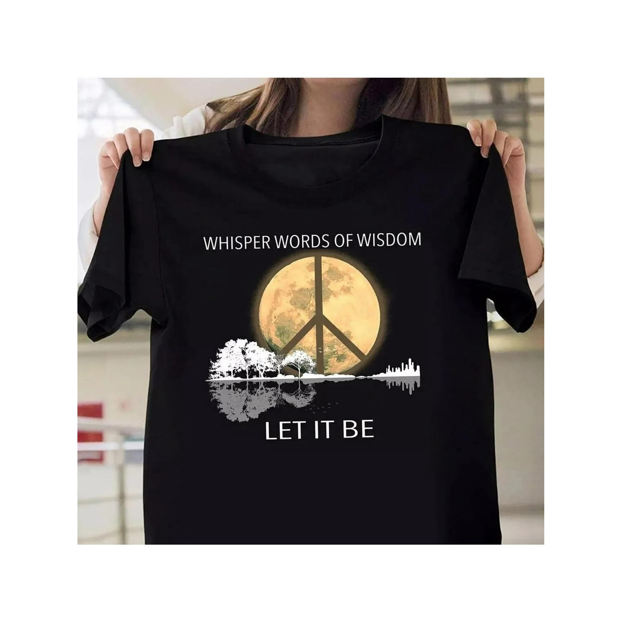 Click here for Generic Whisper Words Of Wisdom Let It Be T-Shirt... prices