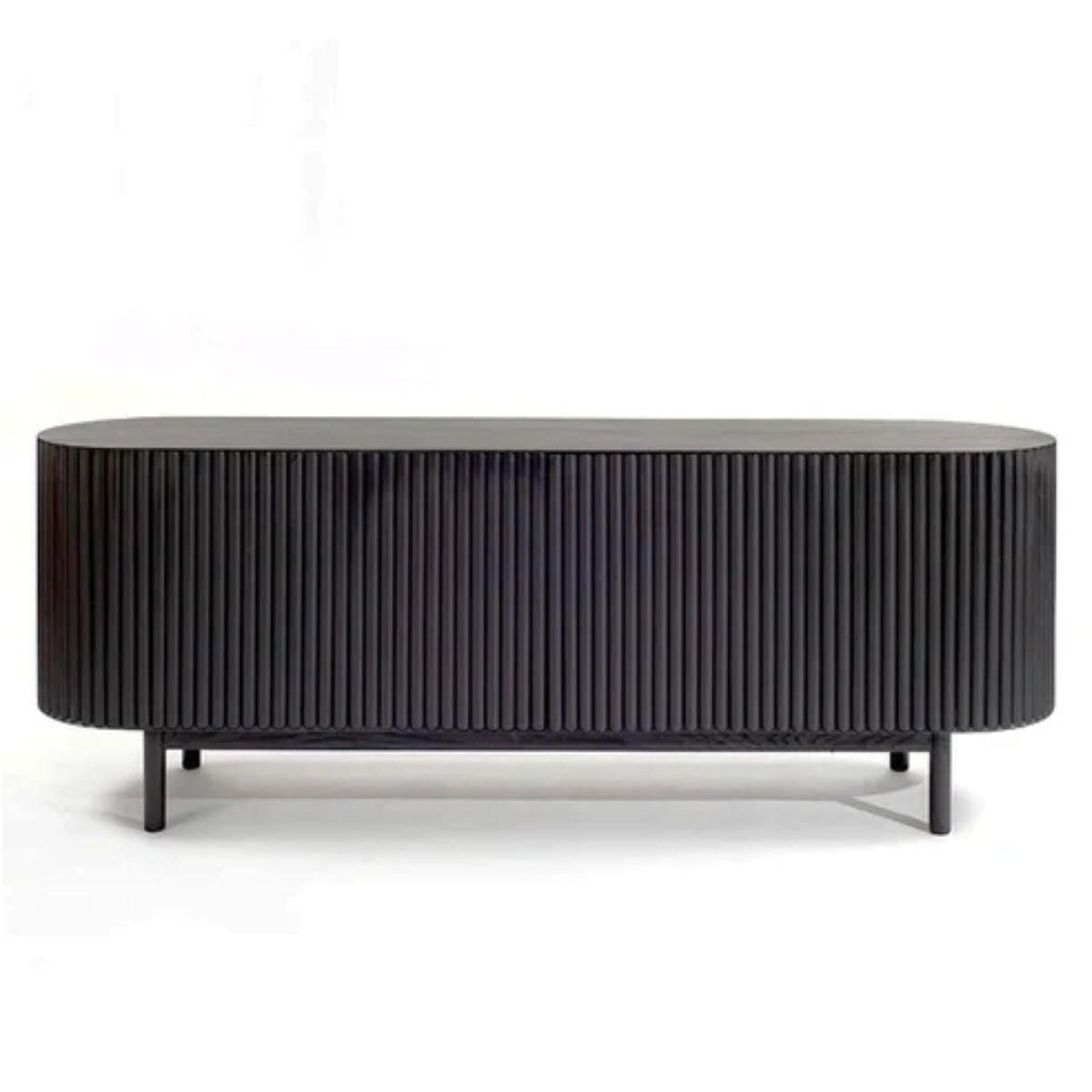 Click here for Take Me Home Furniture Muhsin Black Wood Sideboard prices