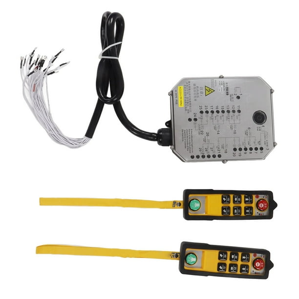 Industrial Remote Controller, Hoist Crane Control Switches 800MHz Transmission Frequency For ...