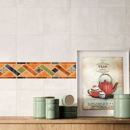 Retro Style Skirting Line Stickers Self-adhesive lines ;Borders ...