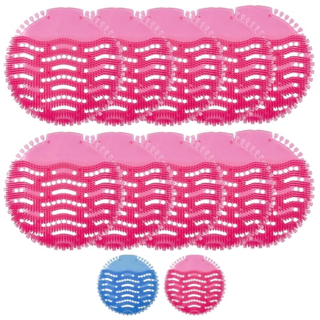 10pcs Urinal Screen Splash Mats, Scented Toilet Deodorizer And Urinal ...