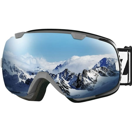 Ski Snowboard Snow Goggles OTG for en Women Youth Anti-Fog UV ...