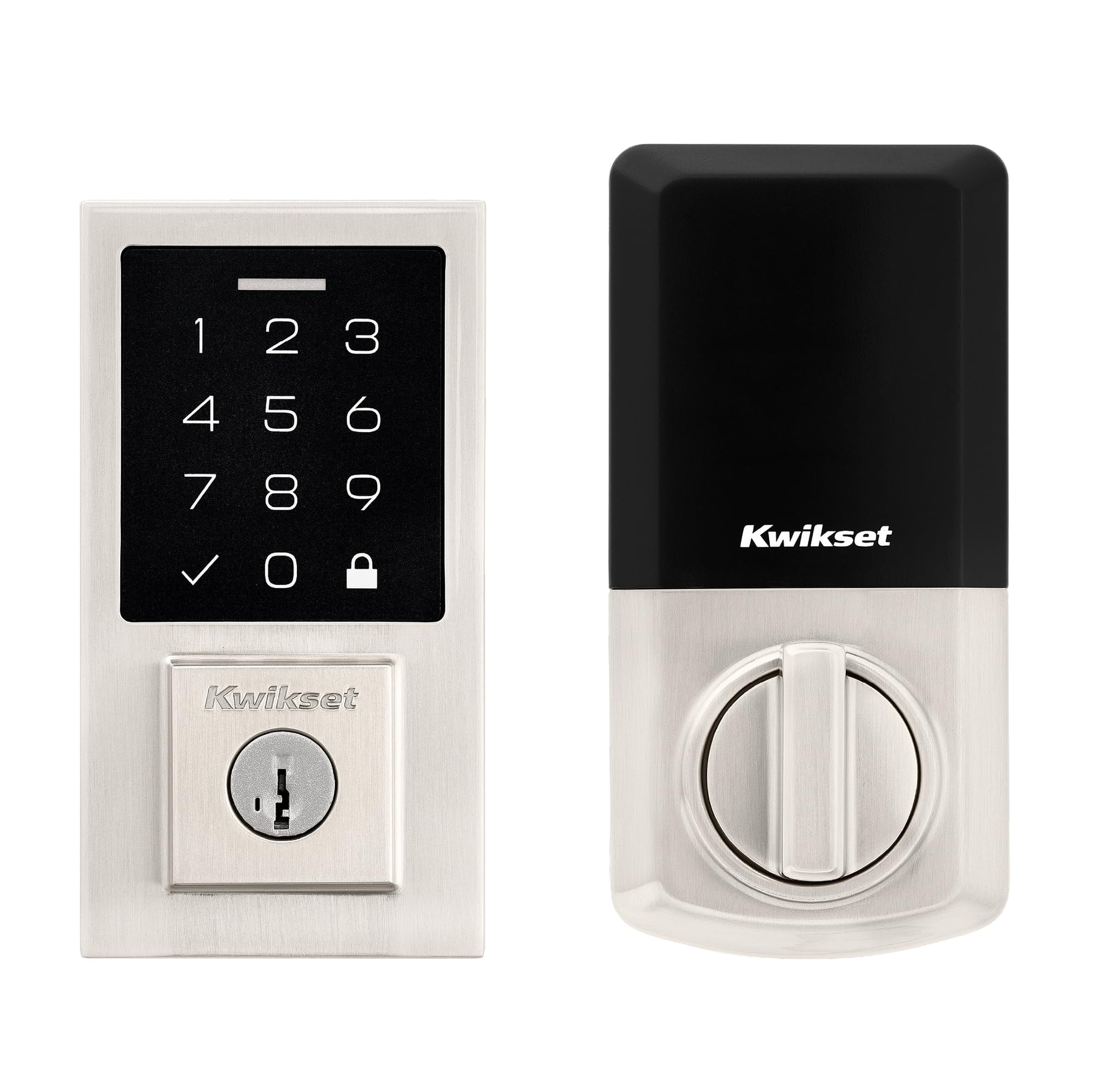 Kwikset SmartCode 270 Cerrojo electrónico sin llave, cerradura de ...