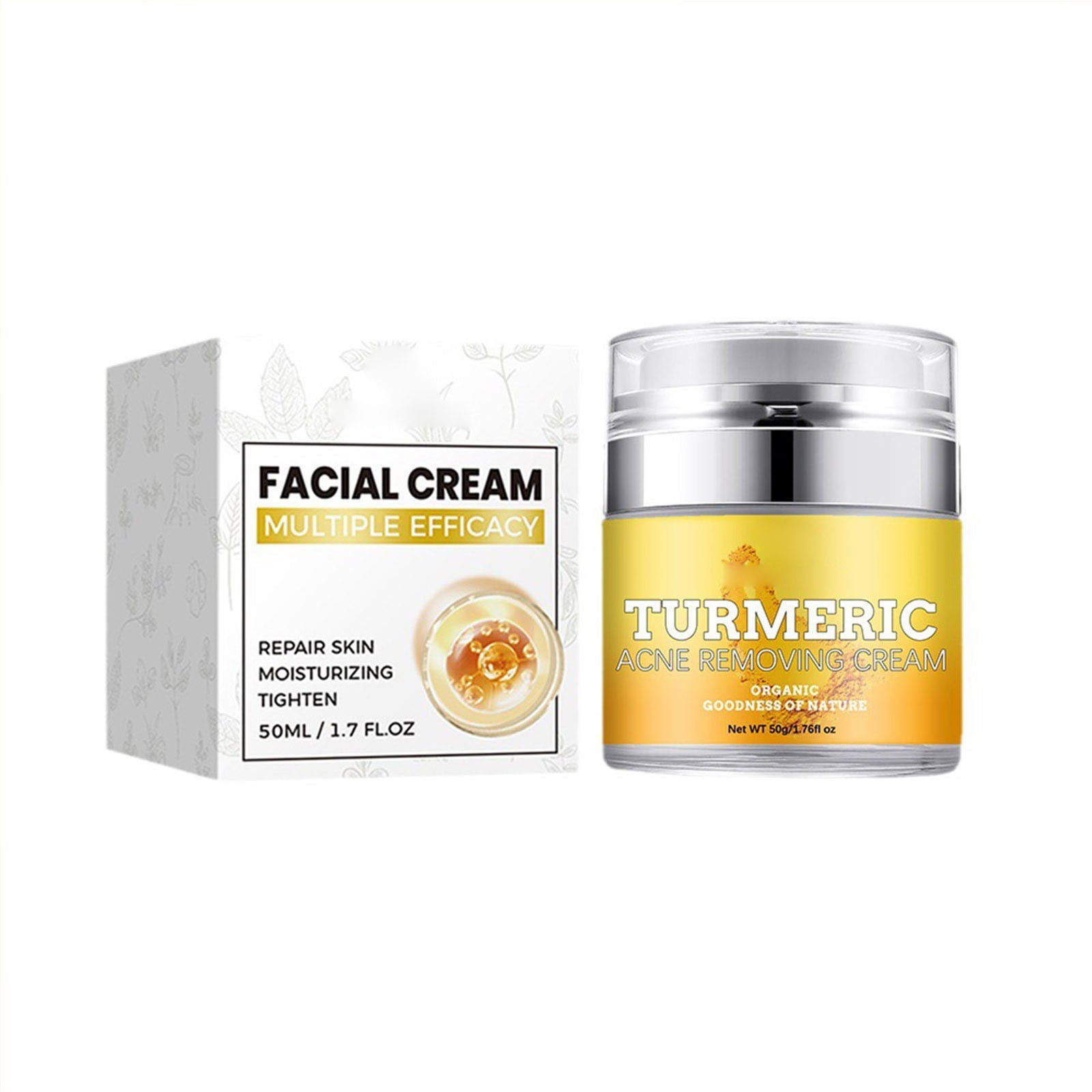 Crema facial para eliminar el acné y la cúrcuma, crema facial ...
