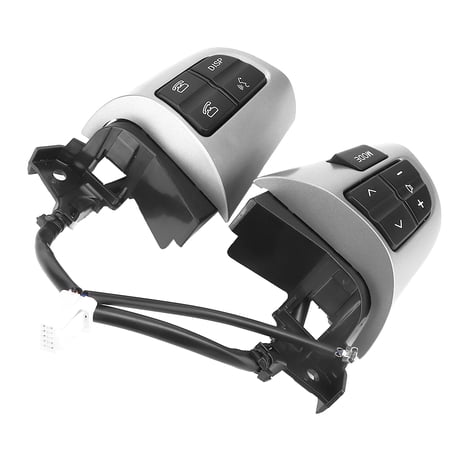 FLAMEEN Steering Wheel Switches Left + Right Buttons Fits For 2010-2013 ...
