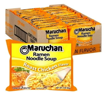 Maruchan Instant Roast Chicken Flavor Ramen Noodle Soup, 3 oz - Walmart.com