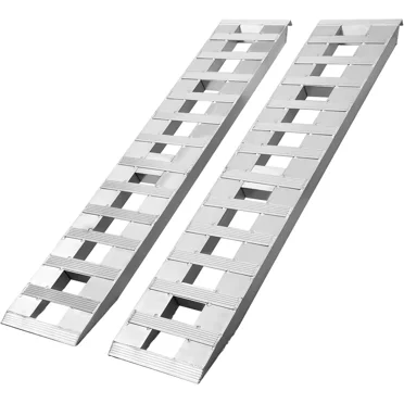 Titan Ramps 7.5' Folding Aluminum ATV Loading Ramps, Arched Design ...