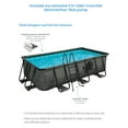 Funsicle 13' x 7' Swimming Pool, Rectangular Oasis Designer Above ...