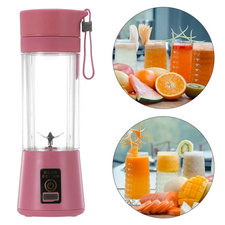 Lemonbest 380ml USB Rechargeable Blender Portable Mini Juice Machine ...