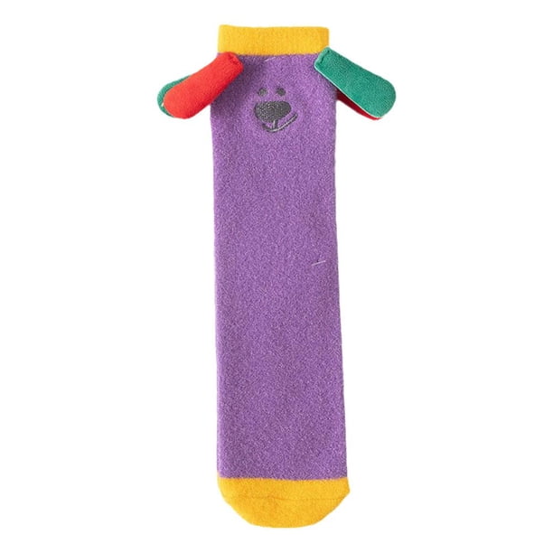 3D Doll Eared Sock Polyester Cotton Stocking For Women Men W3I6 ...