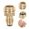 to Qcc1 Propane Tank Fittings Gas Connector Bottle Refill Adapter ...
