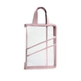 A4 Clear PVC Document Bag, Pink Multi-Pocket Subject Folder, Large ...