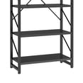 ModFusion 6 Tier Ladder Bookshelf, 69 Inch Classically Modern Bookcase ...
