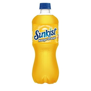 Sunkist Mango Orange Soda , 12 fl oz , 18 cans, total 216 fl oz ...