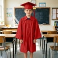 Graduation Cap and Gown Set for Kid 2-10T Boy Girl Primary School ...