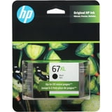 HP 67XL High Yield Black Ink Cartridge, Compatible with ENVY and ...