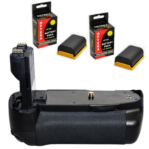 Opteka Battery Pack Grip BG-E14 BGE14 / Vertical Shutter Release for ...