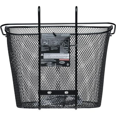 Sunlite Bicycle Front Mesh Lift Off Basket BLACK Cruiser Commuter Bike ...