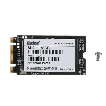KingSpec 128G M.2 NGFF 42mm Digital Flash SSD Solid State Drive Storage ...