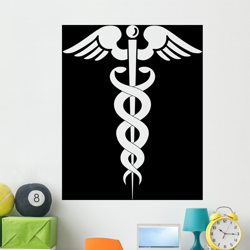 Medical Symbol Wall Mural Decal by Wallmonkeys Vinyl Peel and Stick ...