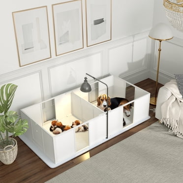 PUPez Whelping Box for Large Breed Dogs Whelping Box for Dogs Dog ...