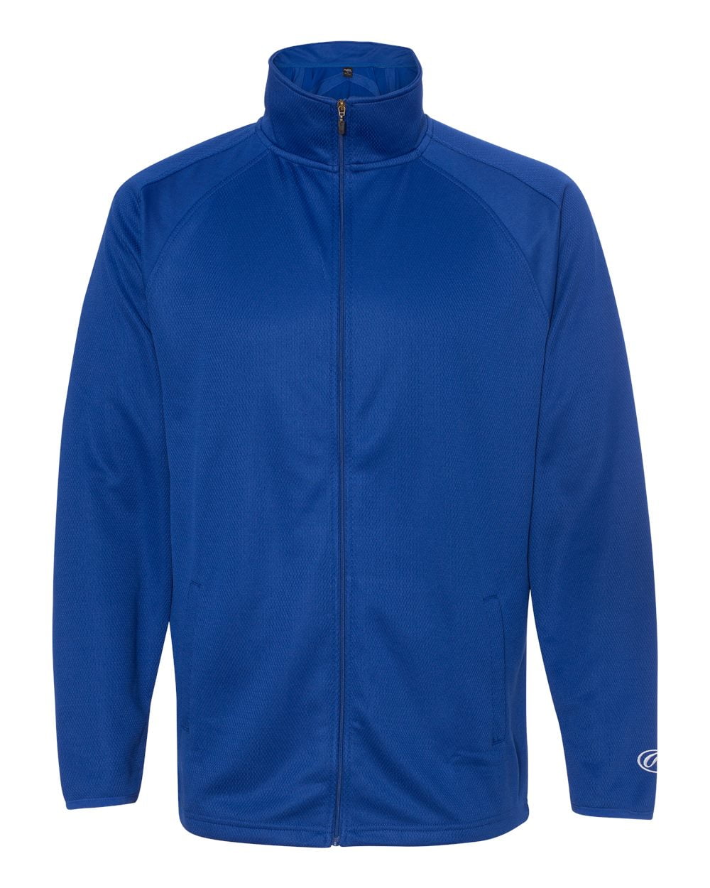 Rawlings 9761 Full-Zip Flatback Mesh Fleece Jacket - Walmart.com