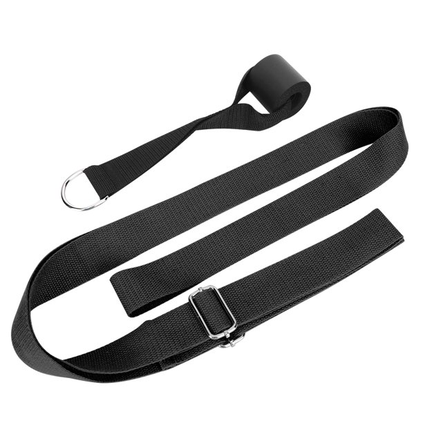 Yoga Practicing Stretching Belt with Buckle Fitness Elasticity Assist ...